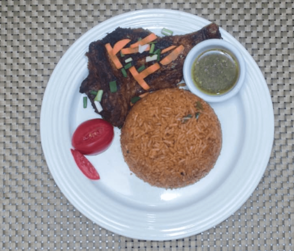 Jollof rice and grilled chicken – JollyKart